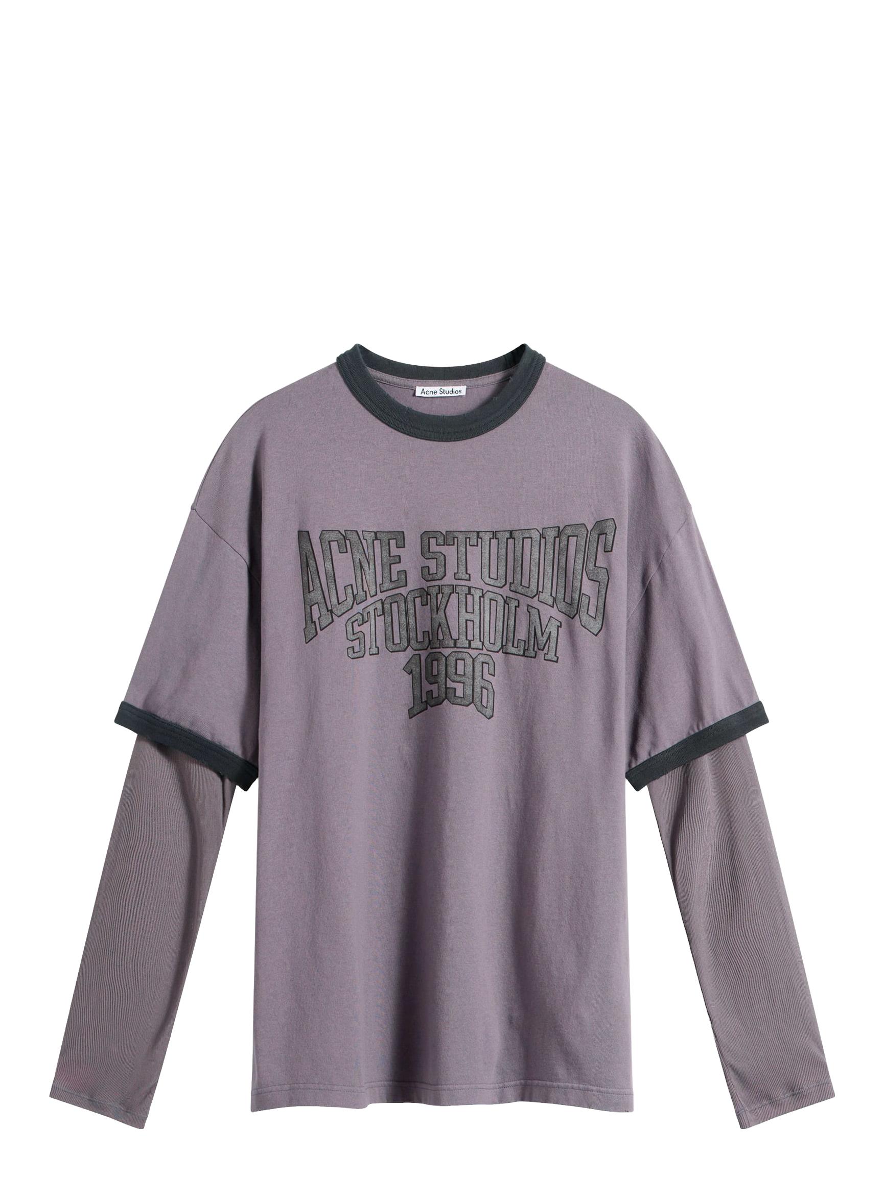 ACNE STUDIOS Acne Studios Edra Double College Long Sleeve Top